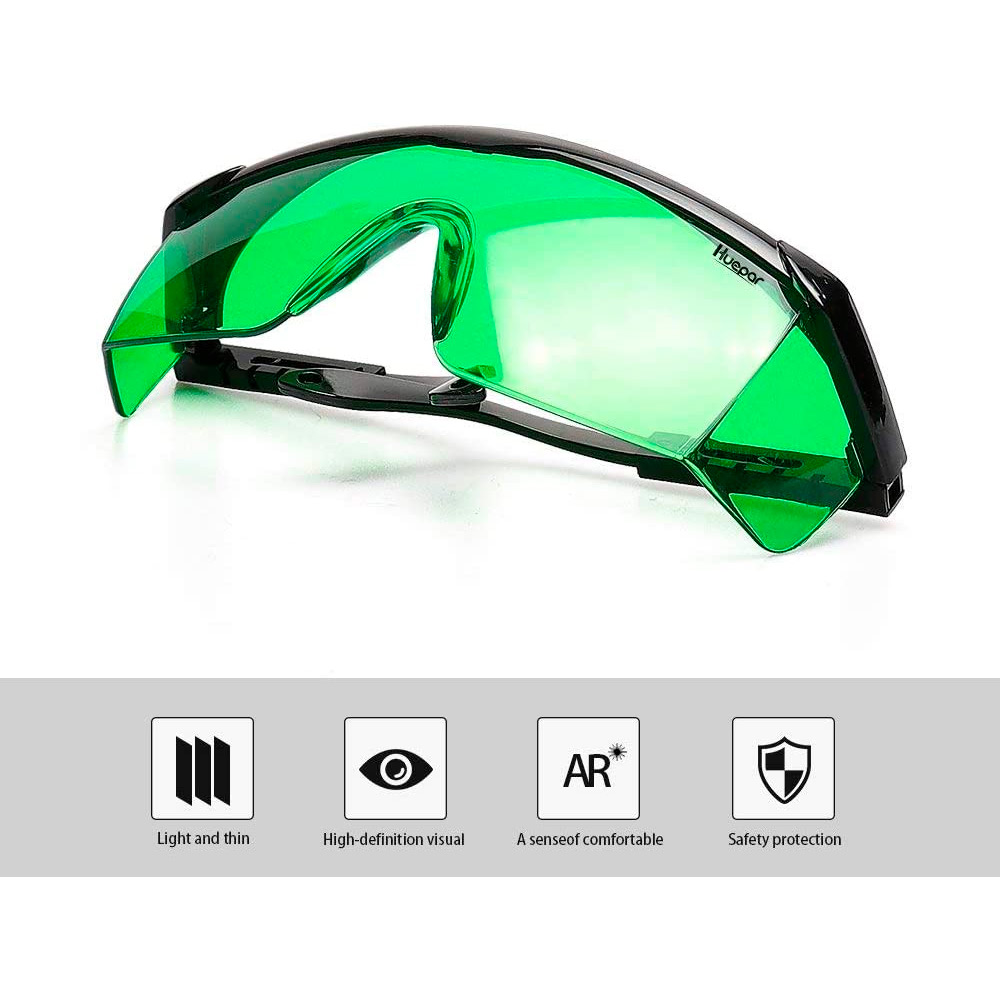Lentes Verde Láser Huepar GL01G + Estuche – Vultec | Especialistas en ...