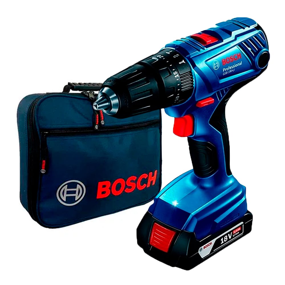 Taladro Percutor Bosch 18v Gsb 180 1 Bat + Maletín - Vultec ...