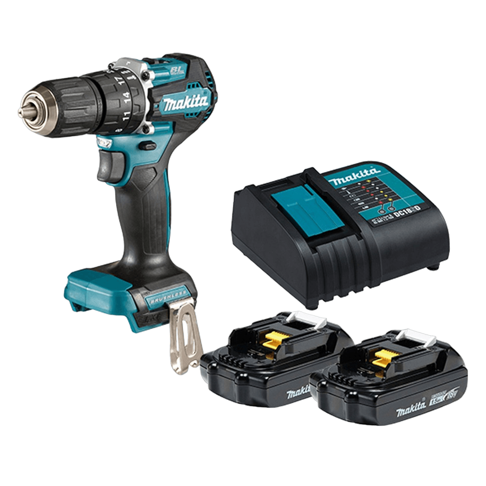 Taladro Percutor 1/2″ 18V 2 Bat 1.5Ah Makita+Guante+Maletín – Vultec | Especialistas en herramientas