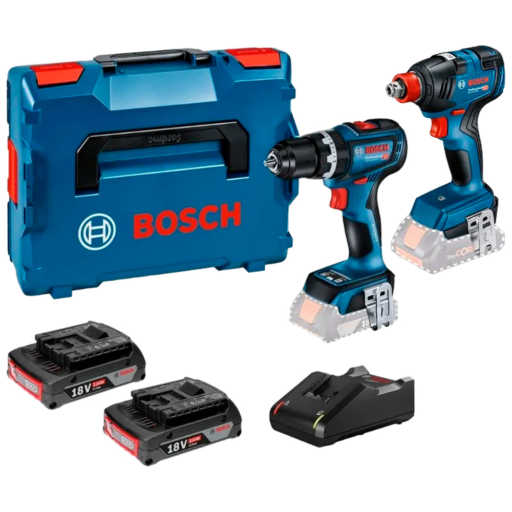Taladro Percutor Bosch GSB-90C 18V + Impacto GDX 18V-200 – Vultec | Especialistas en herramientas